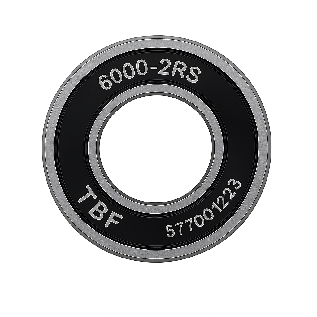 6000 2RS Deep Groove Ball Bearing | Rubber Sealed | Smooth & Durable – THE BEARING FACTORY